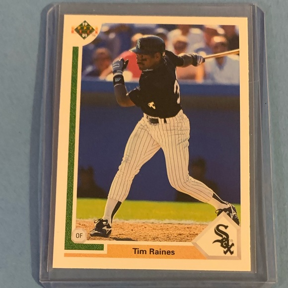Upper Deck | Toys | Tim Raines 773 991 Upper Deck Baseball Trading Card ...